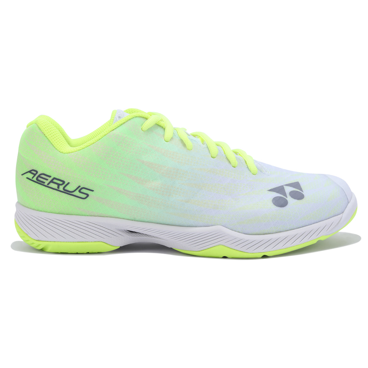 Yonex AERUS Z2 Wide Power Cushion Badminton Shoe Grey Yellow – OllSport